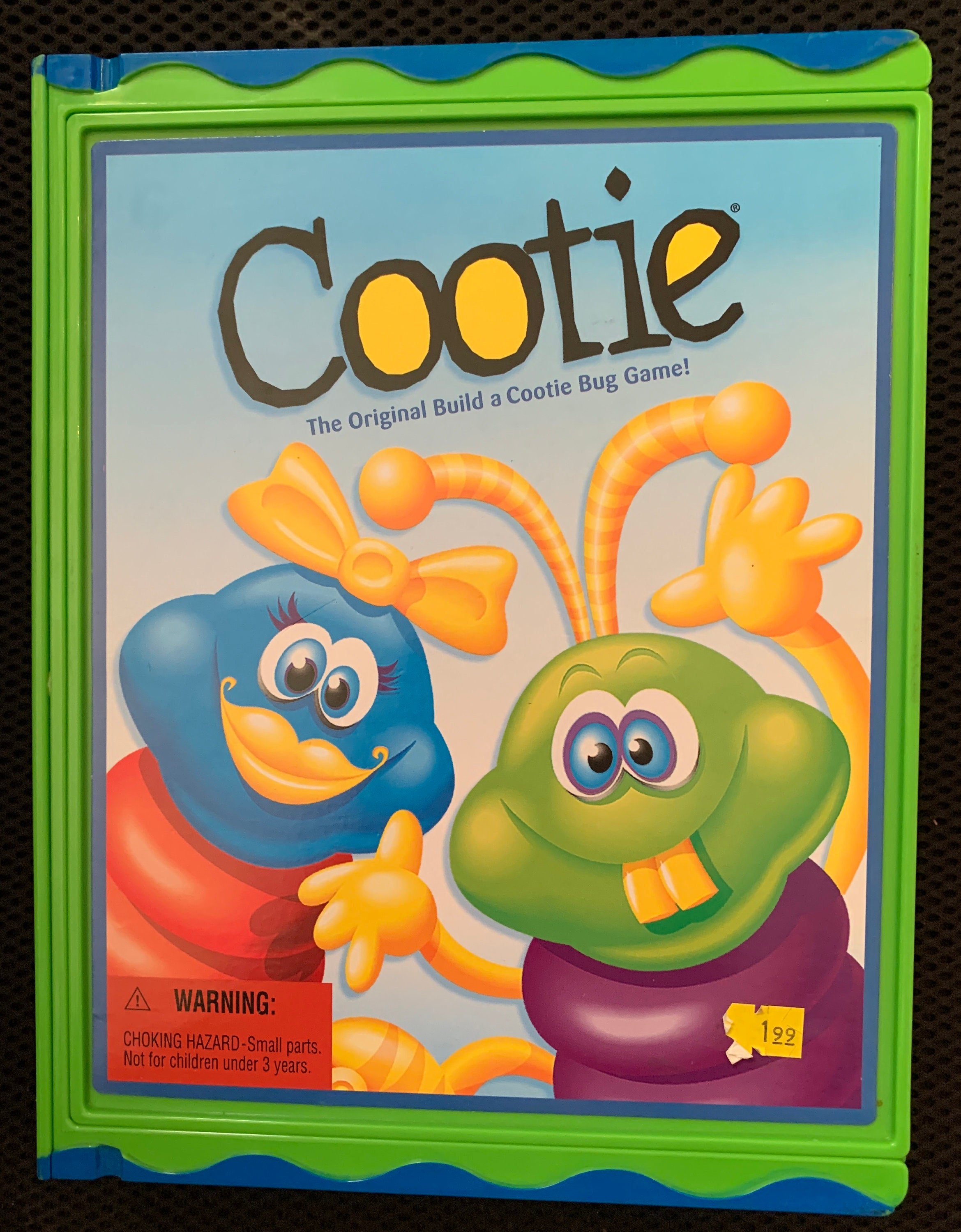 Cootie, Plastic Box, Bodies, Heads, Feet, Shoes, Arms, Gloves - Etsy