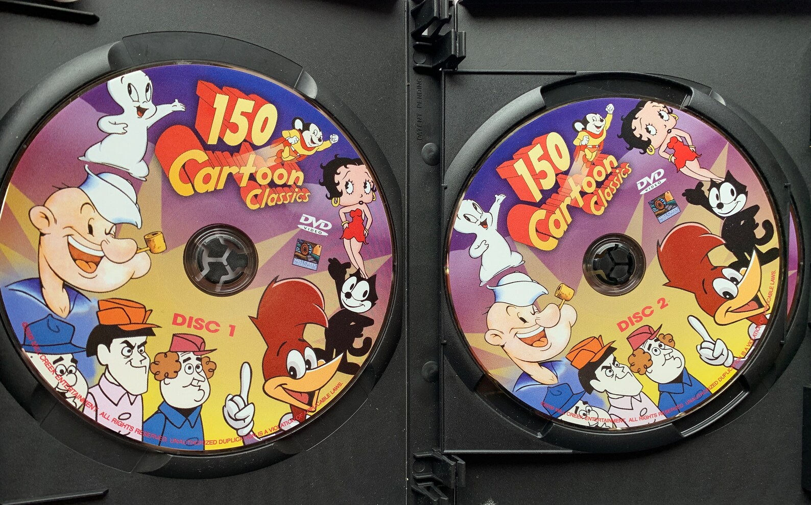 DVD 150 Cartoon Classics Mighty Mouse Casper Betty Boop - Etsy
