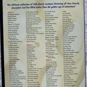 DVD 150 Cartoon Classics Mighty Mouse Casper Betty Boop - Etsy