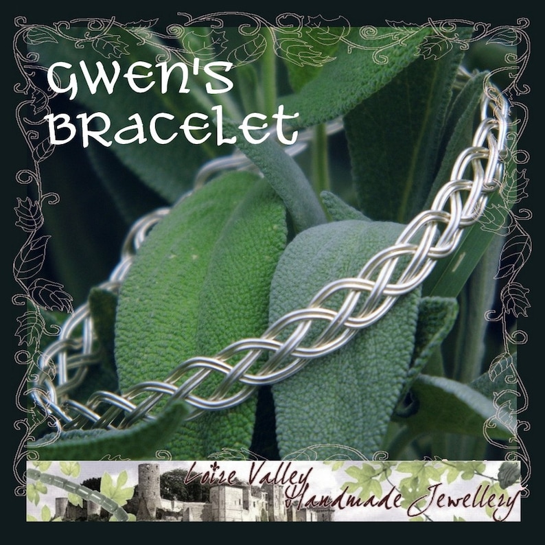 Celtic Bracelet Weaving Wire Tutorial // Jewelry Making - Etsy