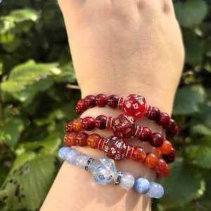 Mini D20 Bracelet | Elastic Dice Beaded Bracelet | Stretchy Dnd ...