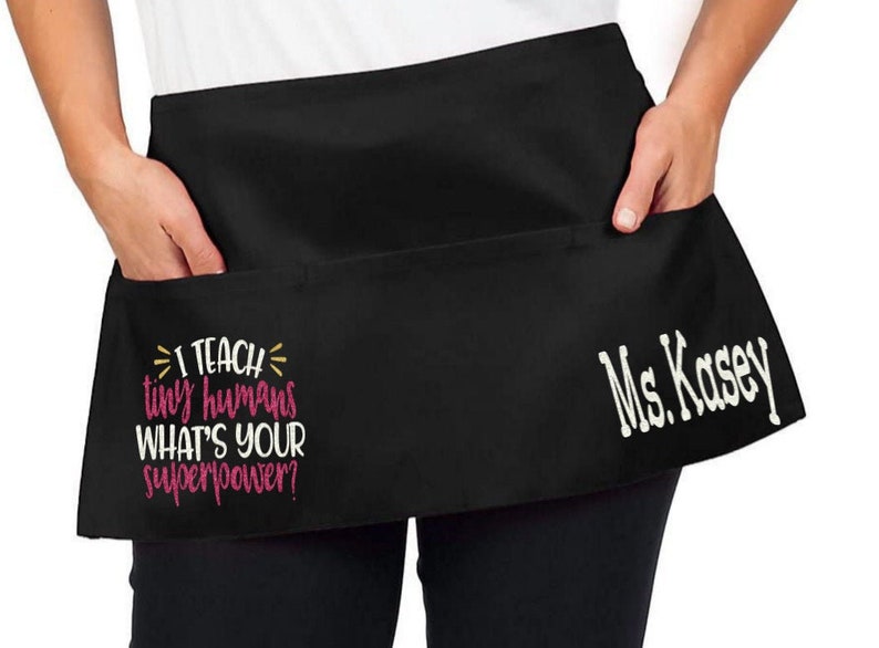 Teacher's Apron-Personalized Gift for Teachers-Apron for | Etsy