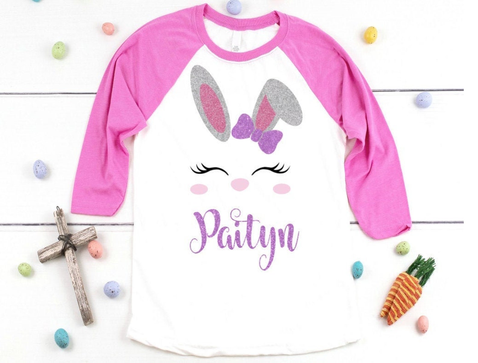 Girls Easter Shirt-Personalized Girls Easter Shirt-Easter | Etsy