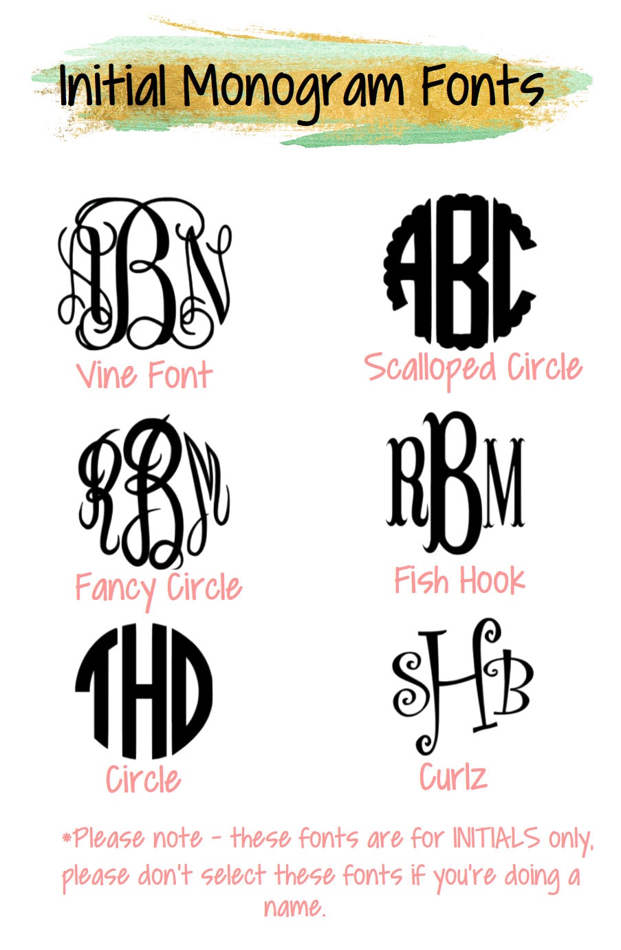 Monogram Apron-personalized Apron-server Apron-teacher Apron-waitress ...