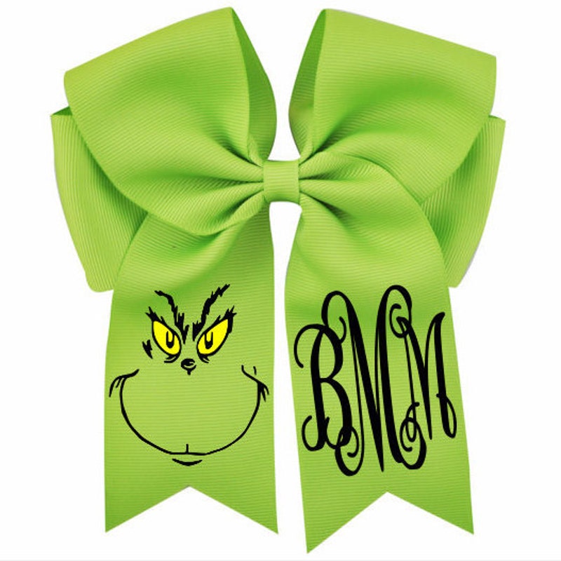 Grinch Monogram Svg - Etsy