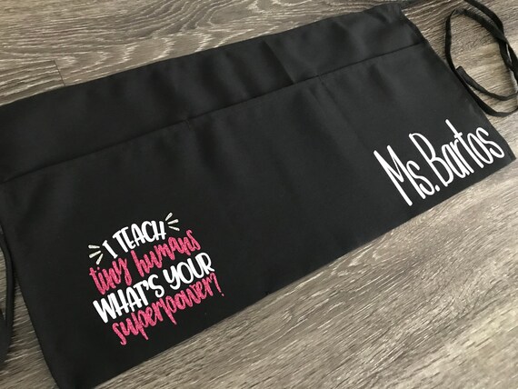 Teacher's Apron-personalized Gift for Teachers-apron for | Etsy