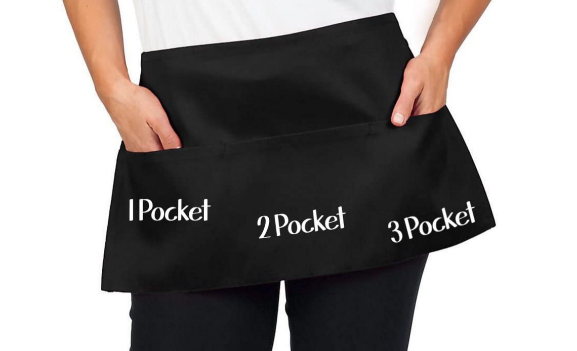Custom Apron-monogram Apron-personalized Apron-server - Etsy