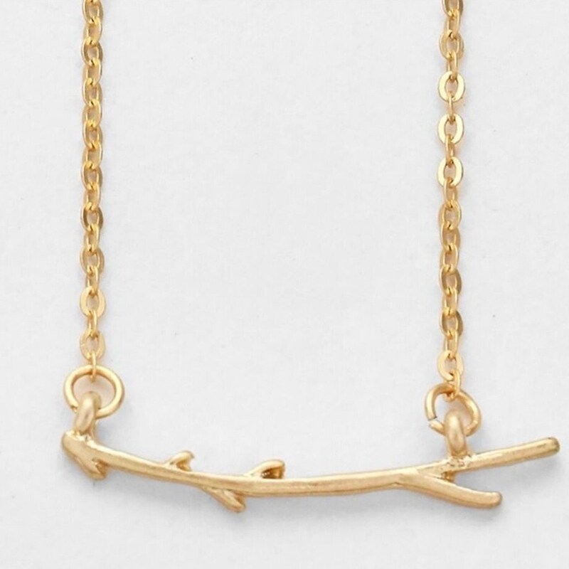 Tree Branch Necklace - Etsy