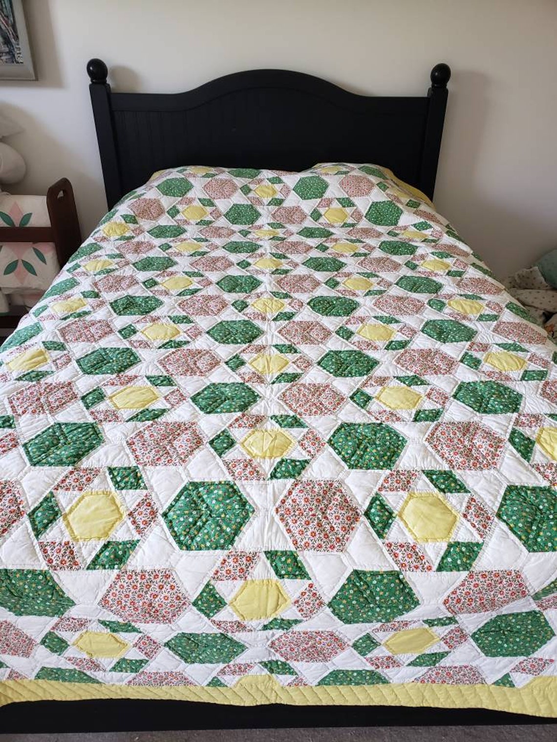 Fabulous Vintage Quilt 1930's - Etsy