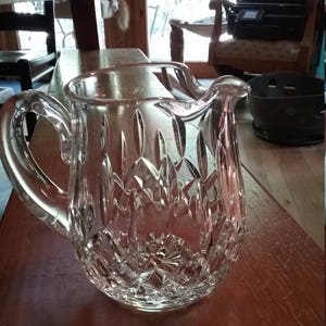 Waterford Crystal Pitcher - Etsy