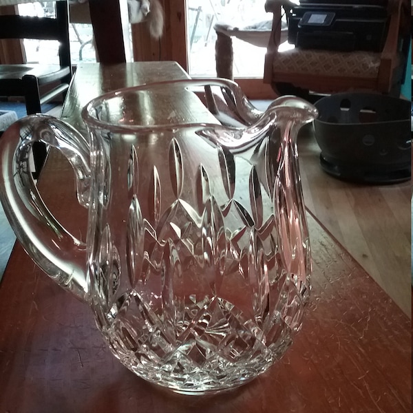 Crystal Pitcher - Etsy