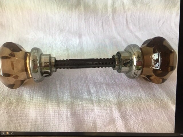 Amber Door Knob Set - Etsy