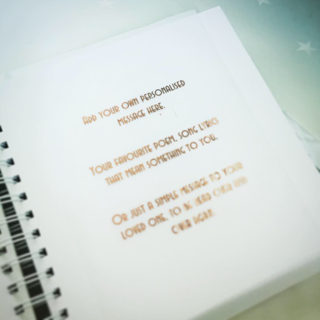 Letter to My Daughter Memory Book, Hardback Spiral Bound Memory Journal ...