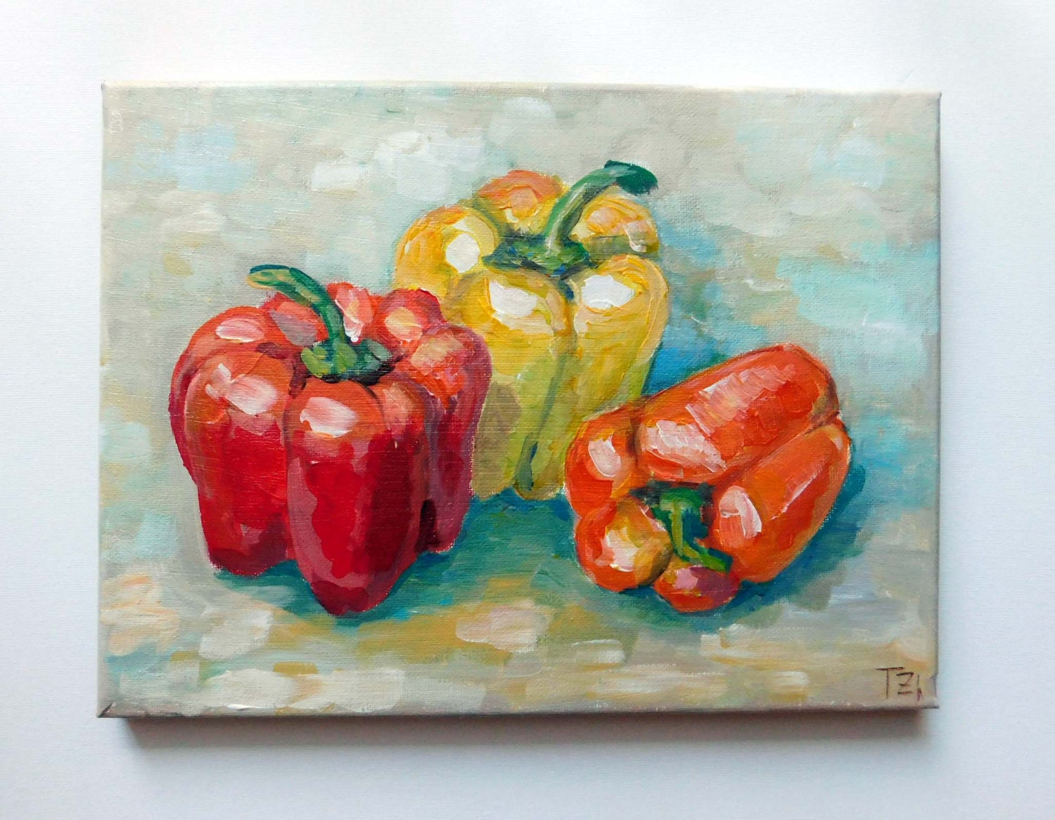 Vegetable Acrylic Painting