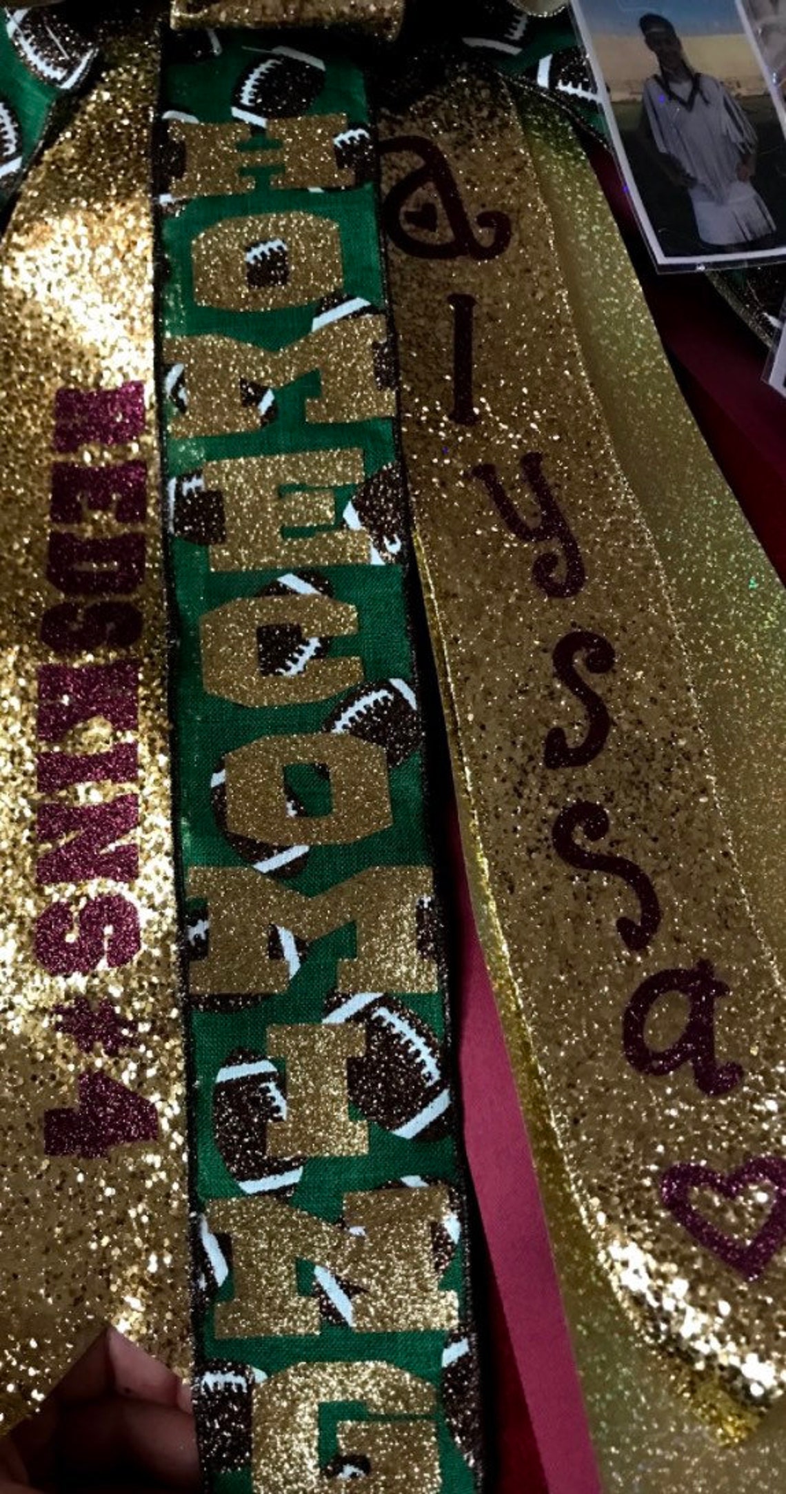 Personalized Ribbons for Homecoming Mums and Garters - Etsy