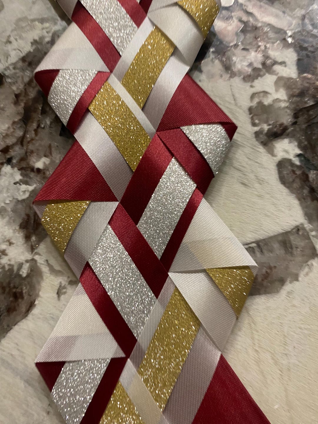 Varsity Braid for Homecoming Mum, Texas Garter Accessory - Etsy