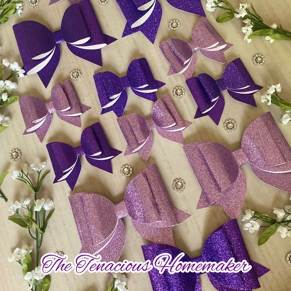 Neon Color Bows - Etsy