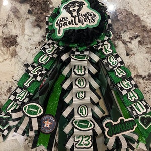 Personalized Homecoming Garter Personalized Homecoming Small Mum Fancy ...