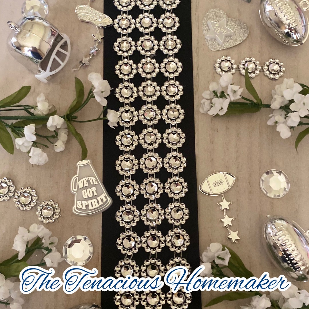 Homecoming Mum Ribbons Braids Jeweled Ribbons High School Football ...