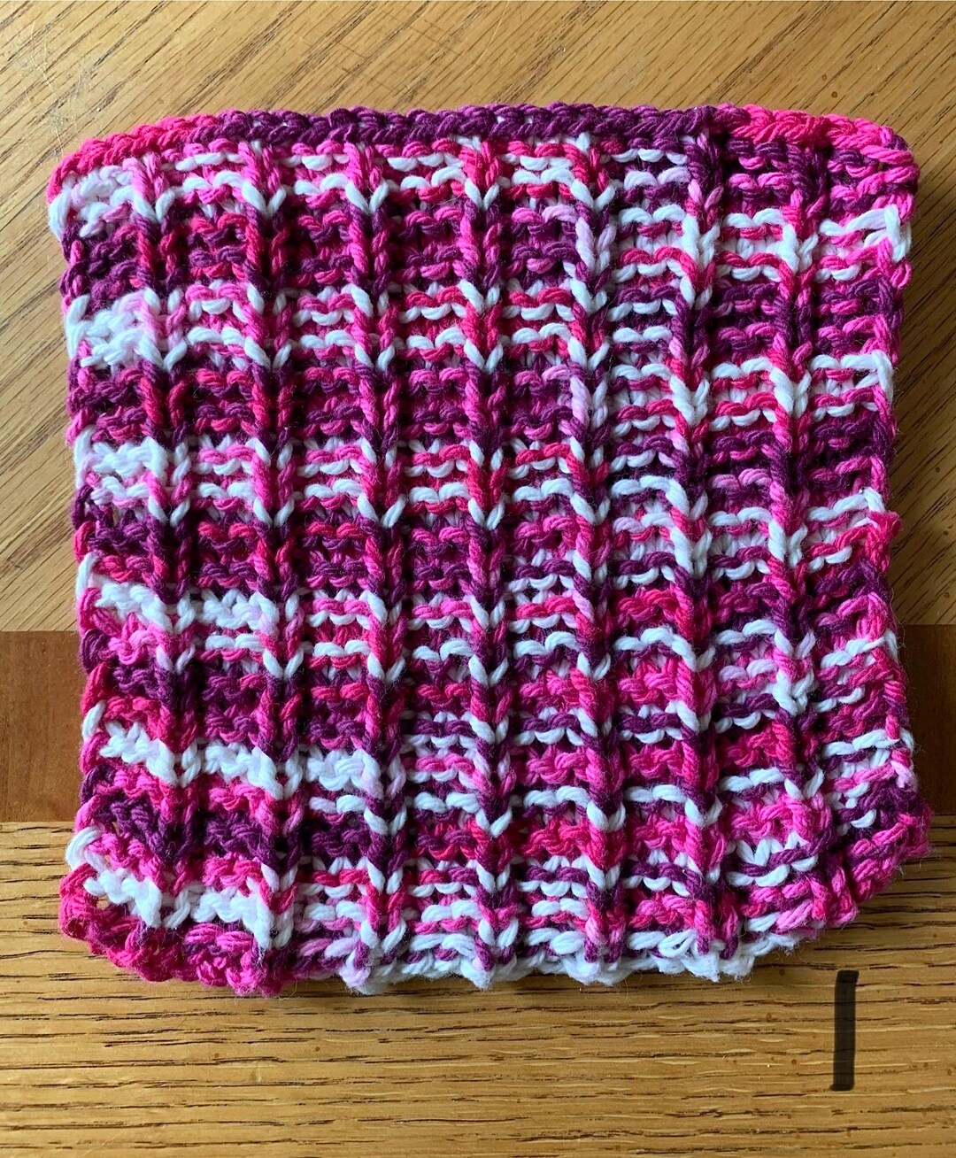 Cotton Knit Fat Rib Dish Cloth/ Wash Cloth - Etsy