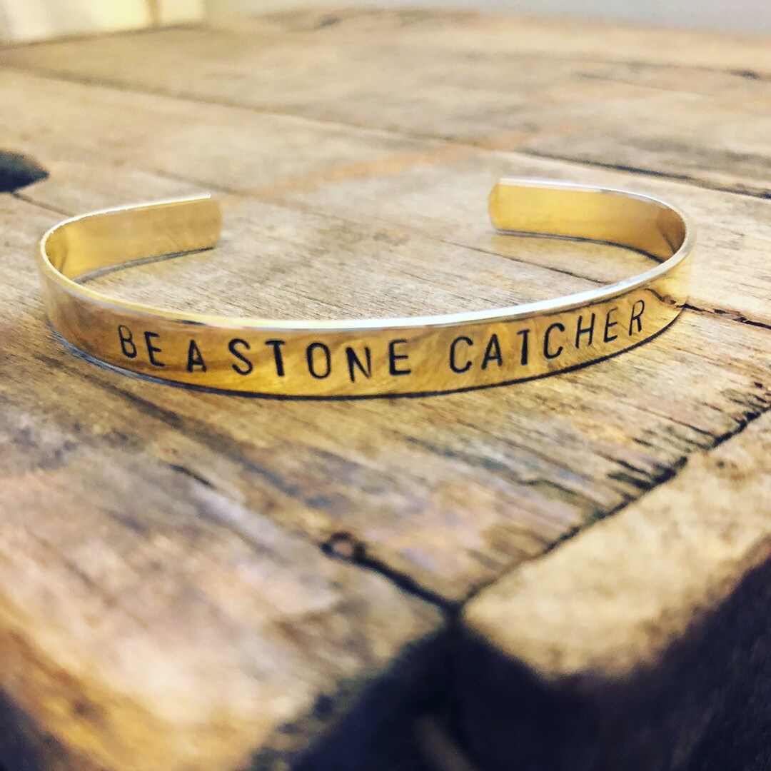 Be a Stone Catcher / Just Mercy - Etsy