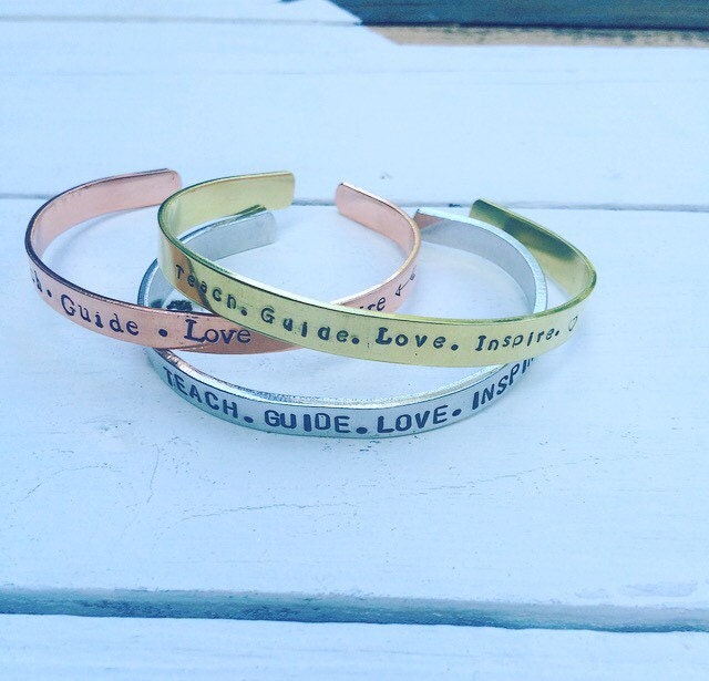 Love Teach Guide Inspire / Teacher Appreciation Week / | Etsy