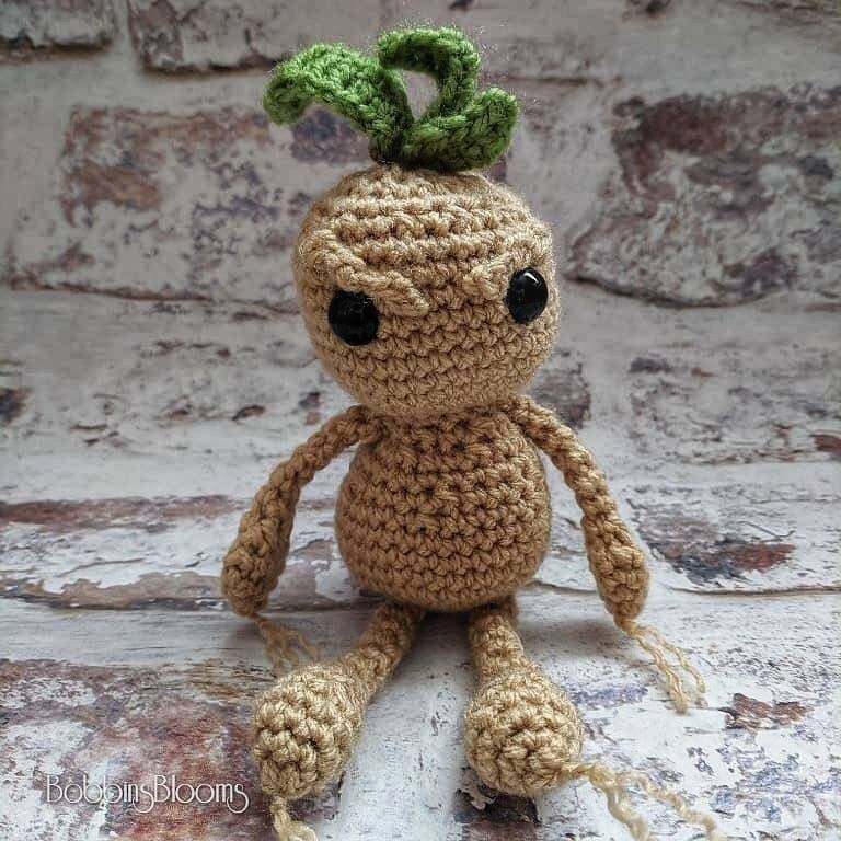 Mandrake Root Large Mandrake Design A Mandrake Handmade Mandrake Doll ...