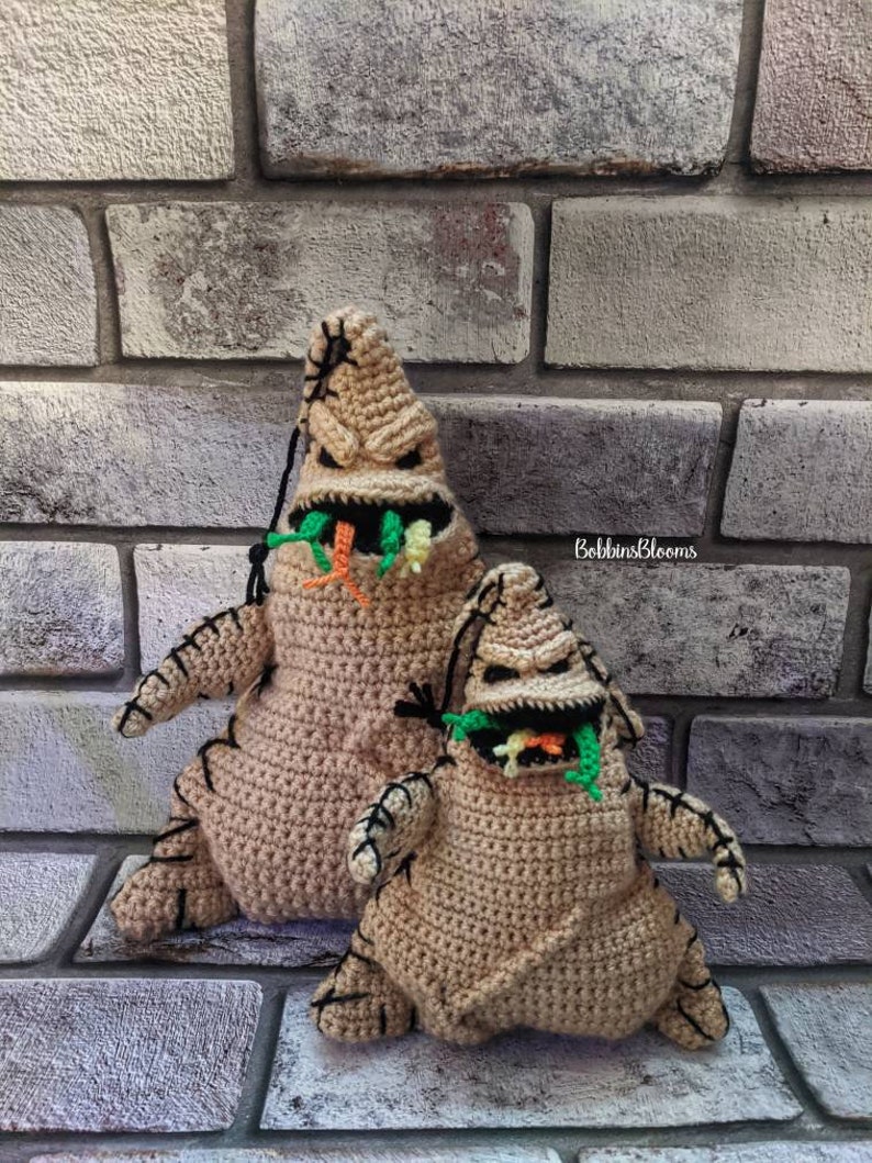 Crochet Boogeyman Doll: Handmade Christmas Monster Amigurumi - Etsy