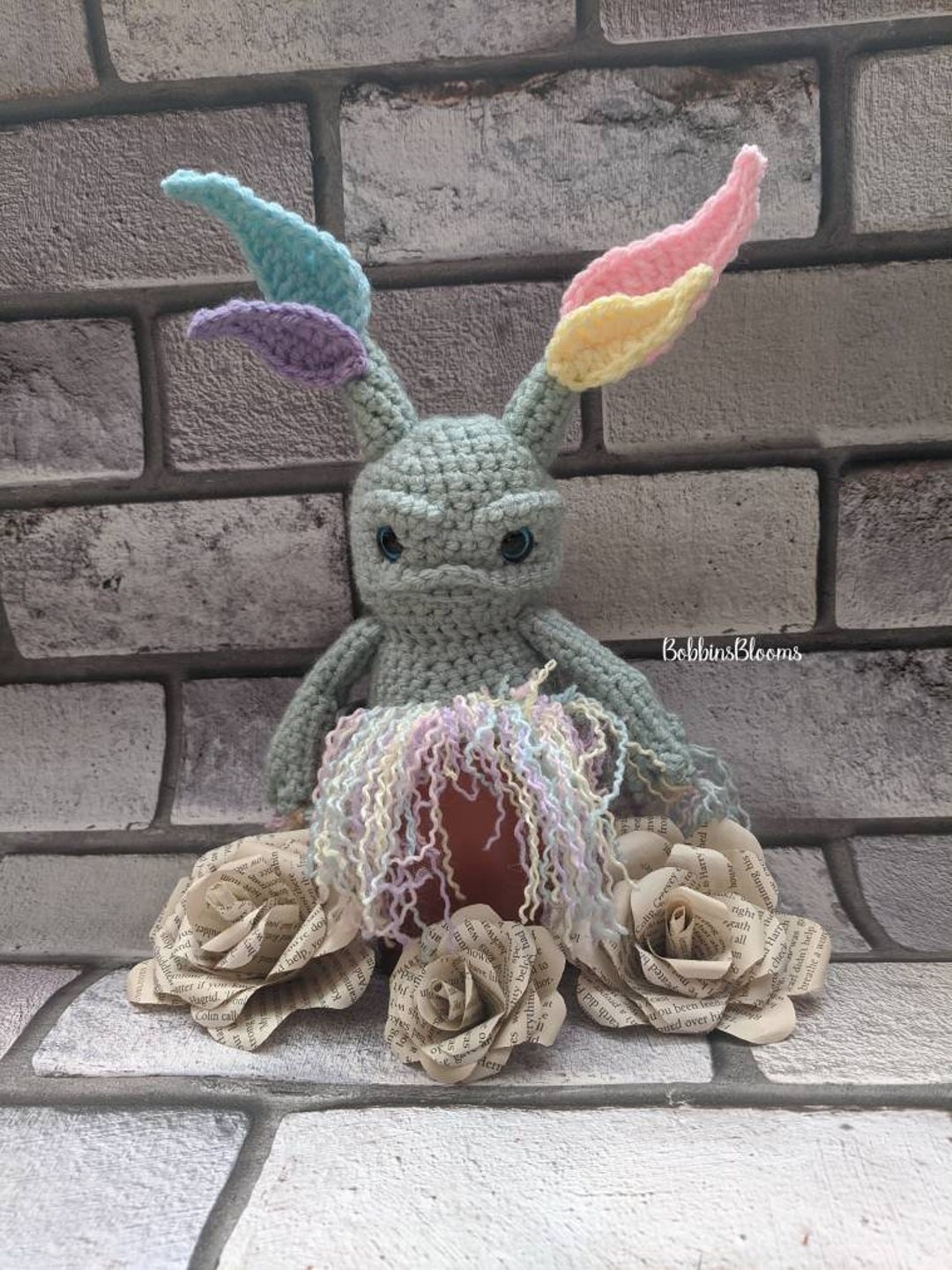 Mandrake Root Plush, Crochet Mandrake Root, Mandrake Seedling, Mandrake ...