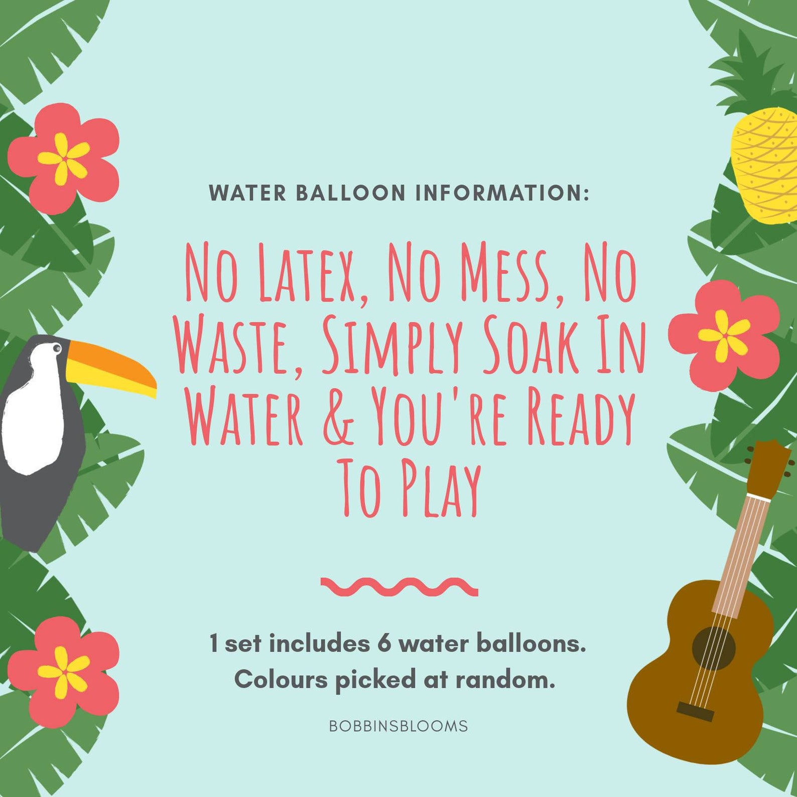 Crochet Water Balloons - Reusable Water Balloons - Handmade Water ...
