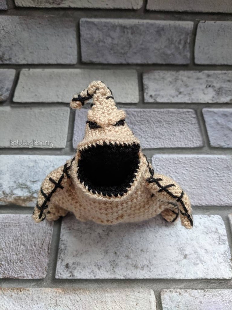 Crochet Boogeyman Doll: Handmade Christmas Monster Amigurumi - Etsy
