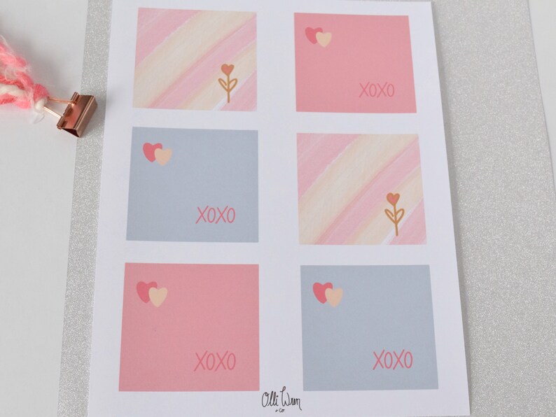 Valentine Printable Card, Downloadable Valentines, Printable Valentine ...