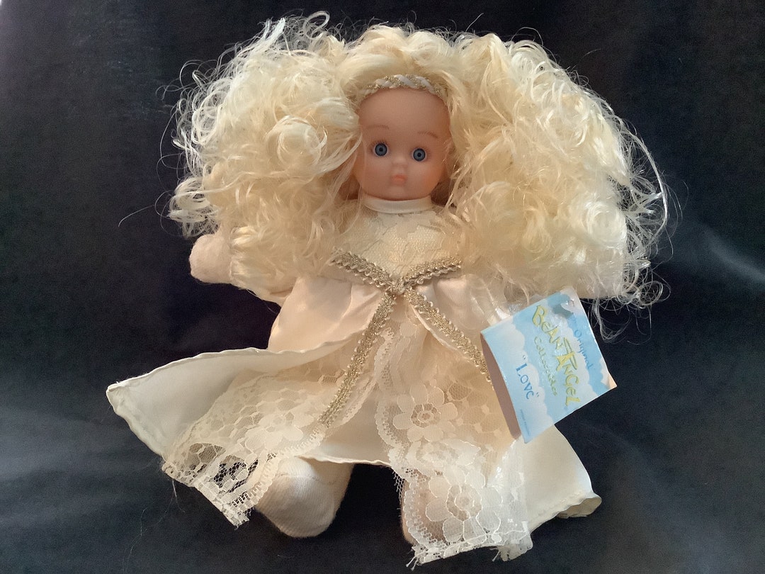 Bean Angel Collectible, Her Name is Love, 9 Inch Tall, Lots of Blonde ...