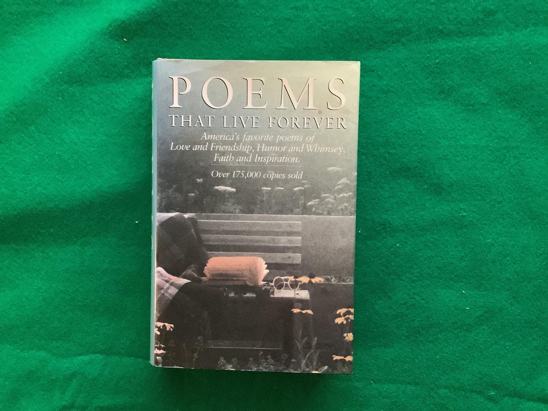 Poems That Live Forever, Selected by Hazel Fellerman, Hardcover, Famous ...
