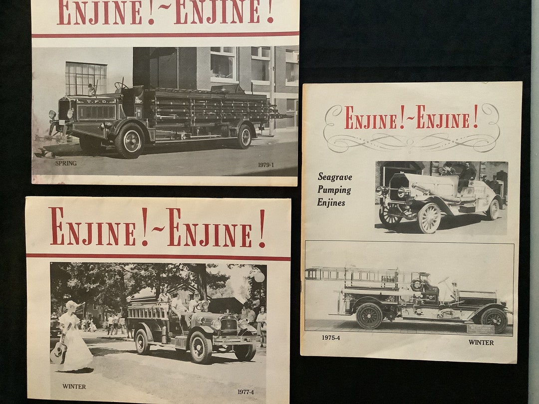 Fire Department, Fireman’s Magazine, Enjine-enjine , Winter 1975 ...