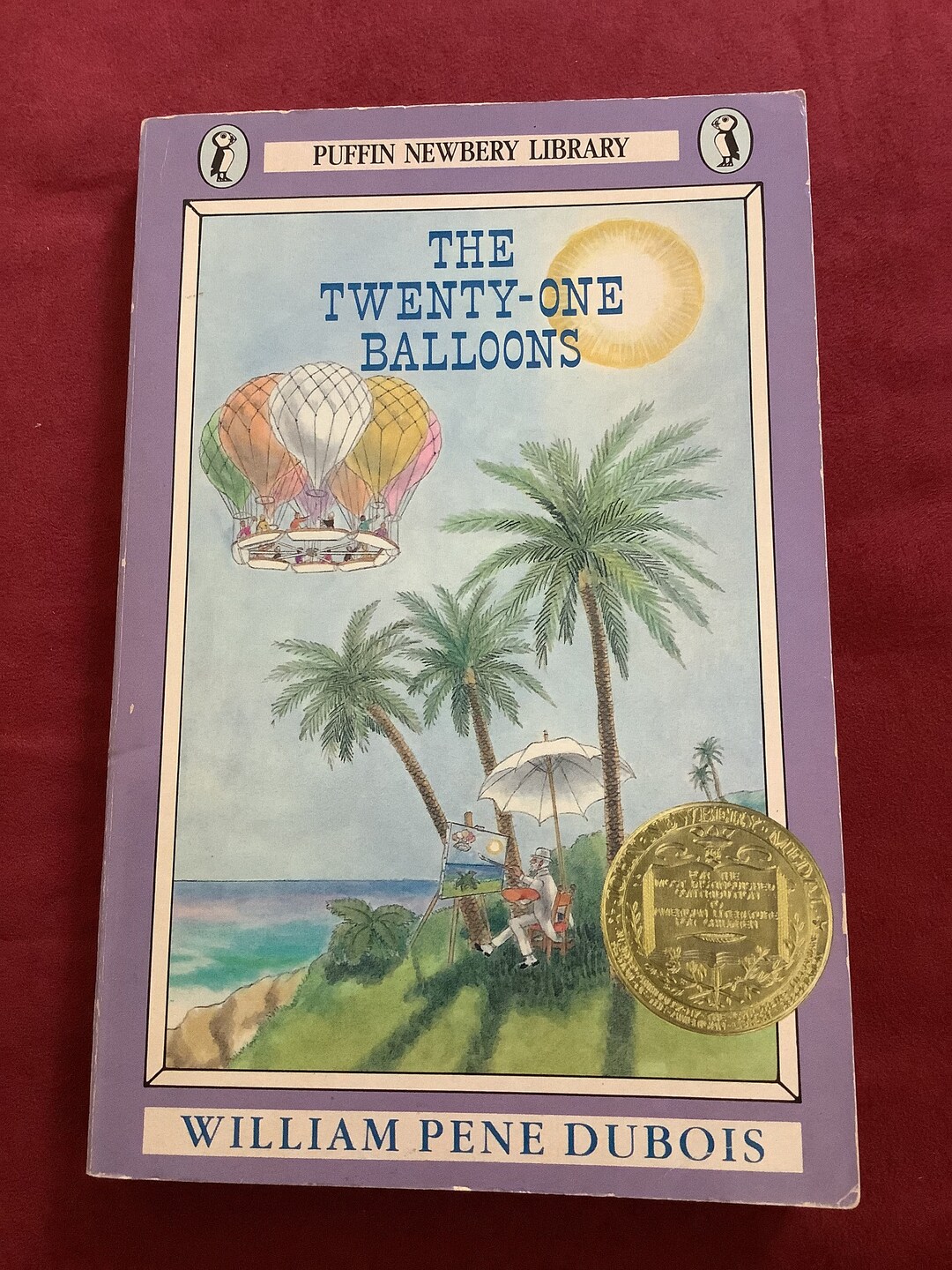 The Twenty-one Balloons , Puffin Newberry Library , Author William Pene ...