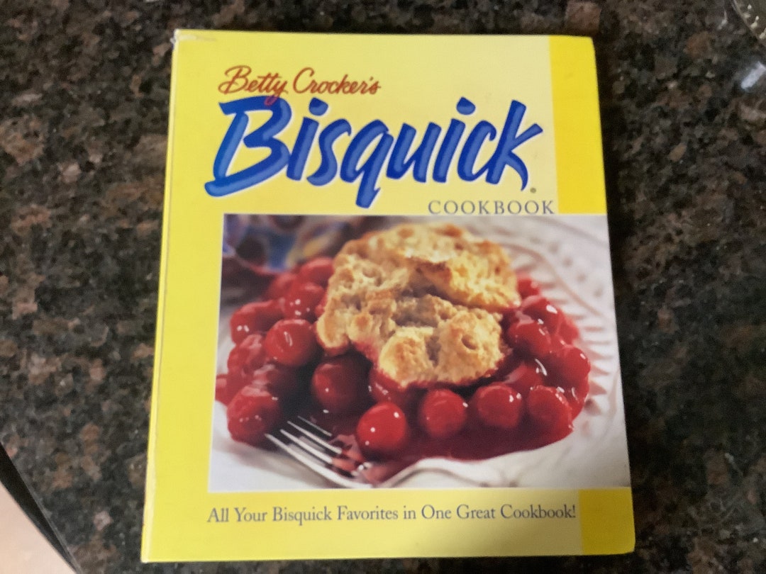 Betty Crocker’s Bisquick Cookbook, Hardcover Spiral Bound - Etsy