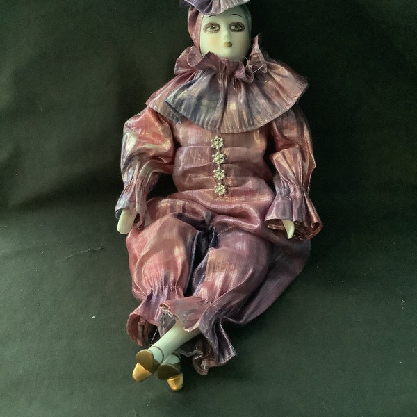 Harlequin Doll - Etsy