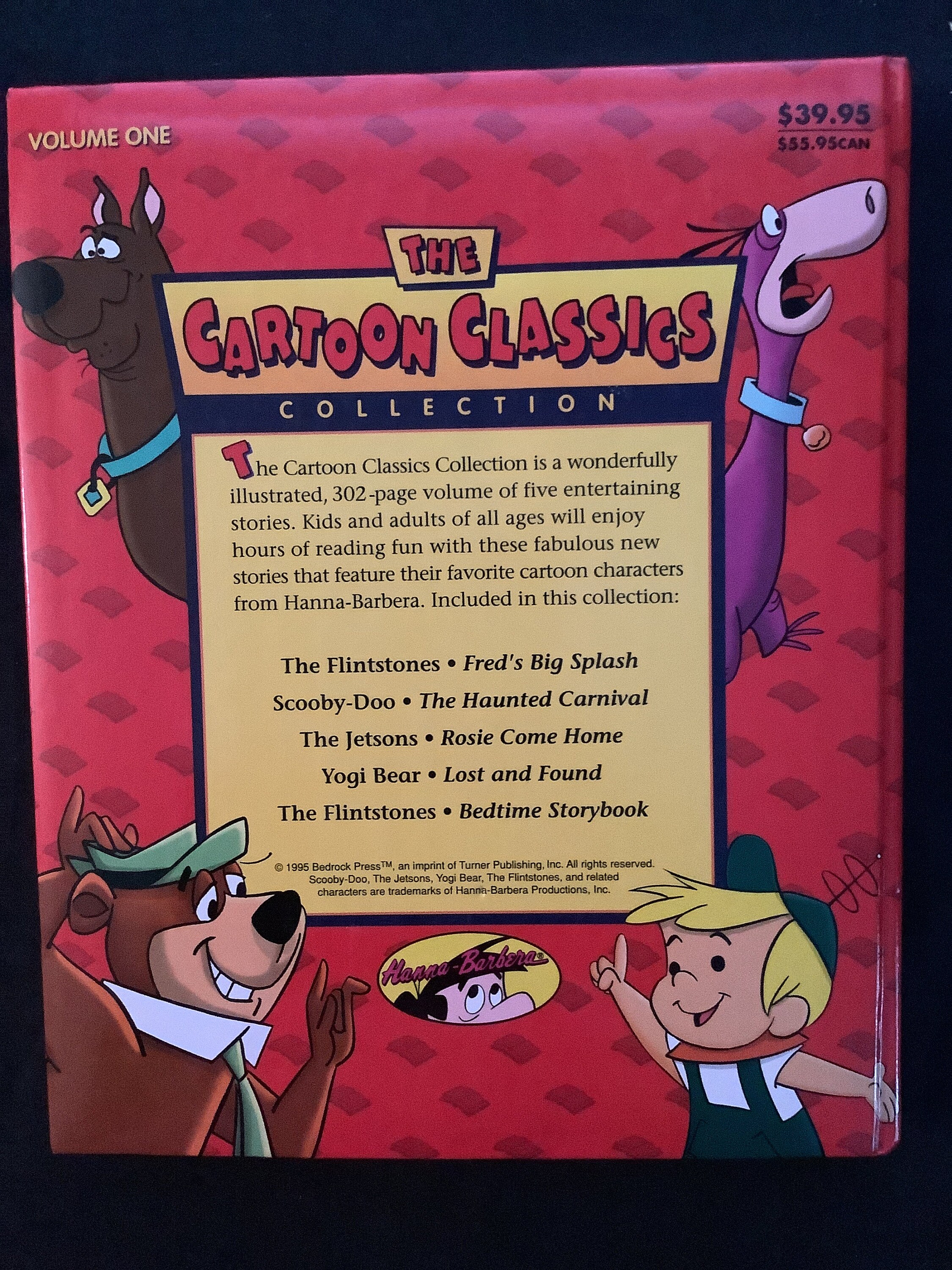 The Cartoon Classics Collection Volume One Hardcover Five Etsy