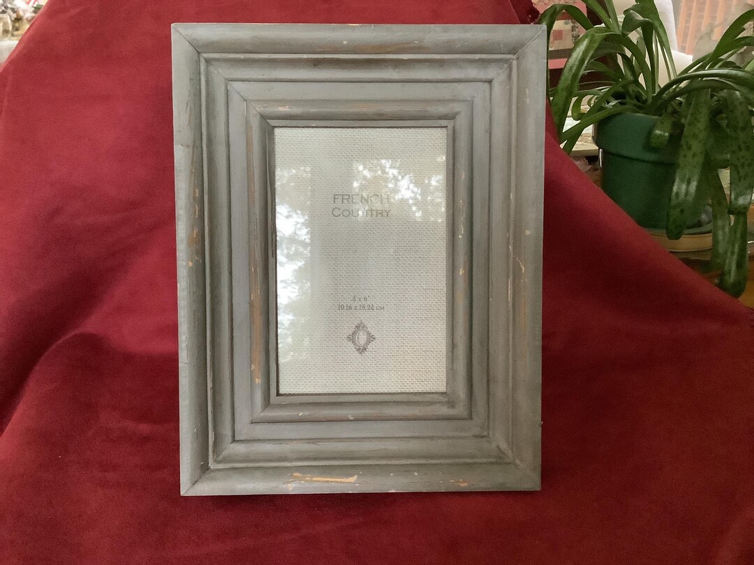 Picture Frame French Country, for 4x6 Picture, Outside 7 1/2x 10 Inch ...
