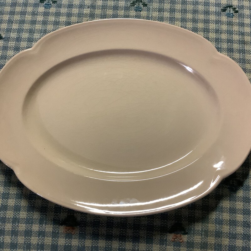 Scalloped Edge Plate - Etsy