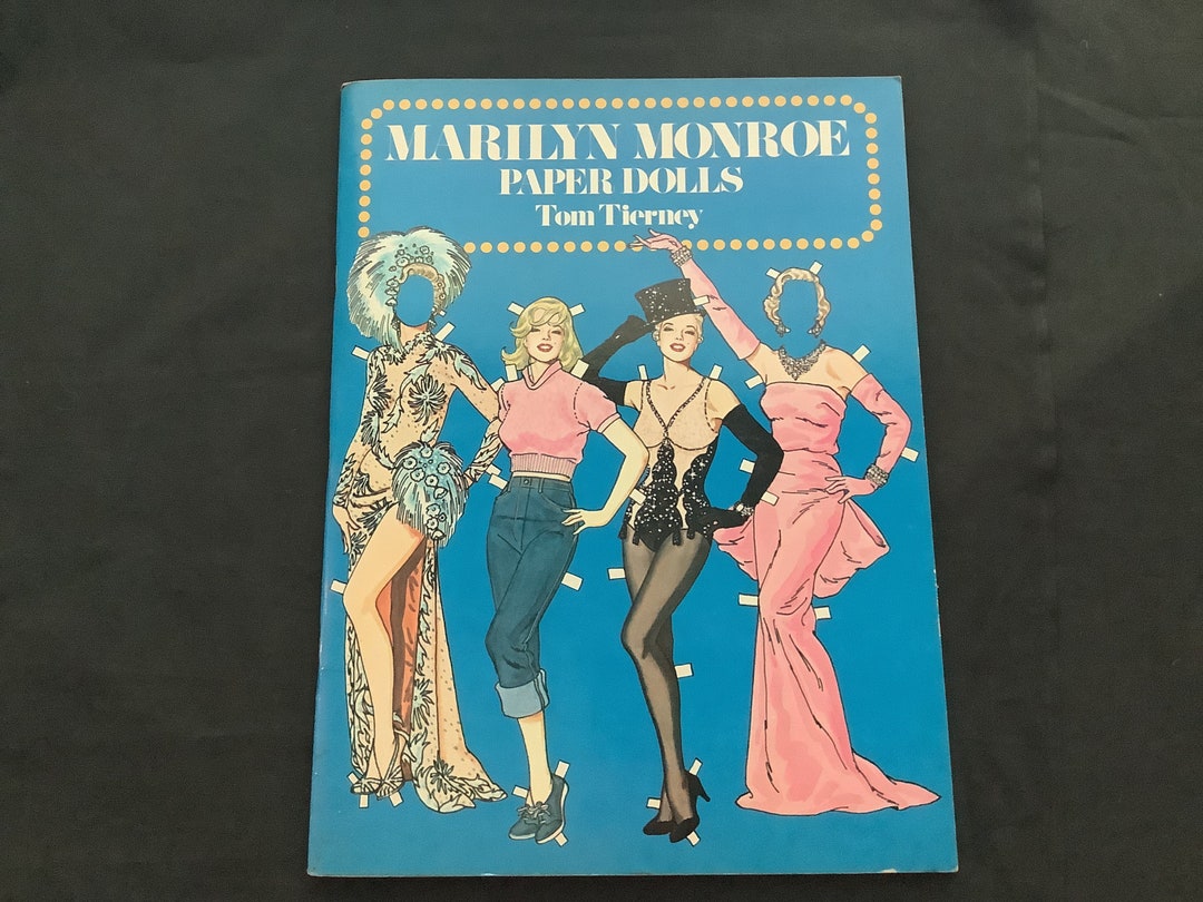 Marilyn Monroe Paper Dolls by Tom Tierney, Also Some History of Norma ...