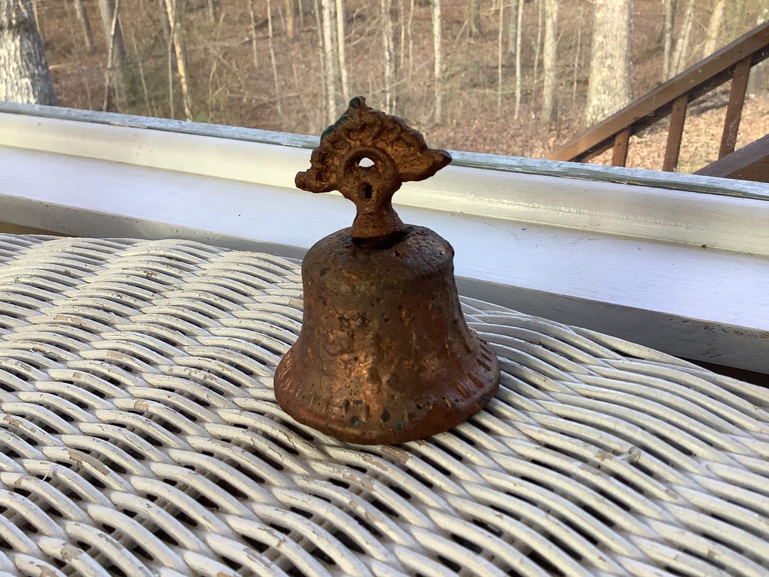Cast Bronze Bell Rey Rustic, Mission Style, 3x2 1/2 Inch - Etsy