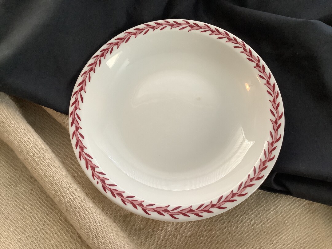 Walker China , Garland Bowl 8 Inch, Mark 9-40, Restaurant Ware, Vintage ...
