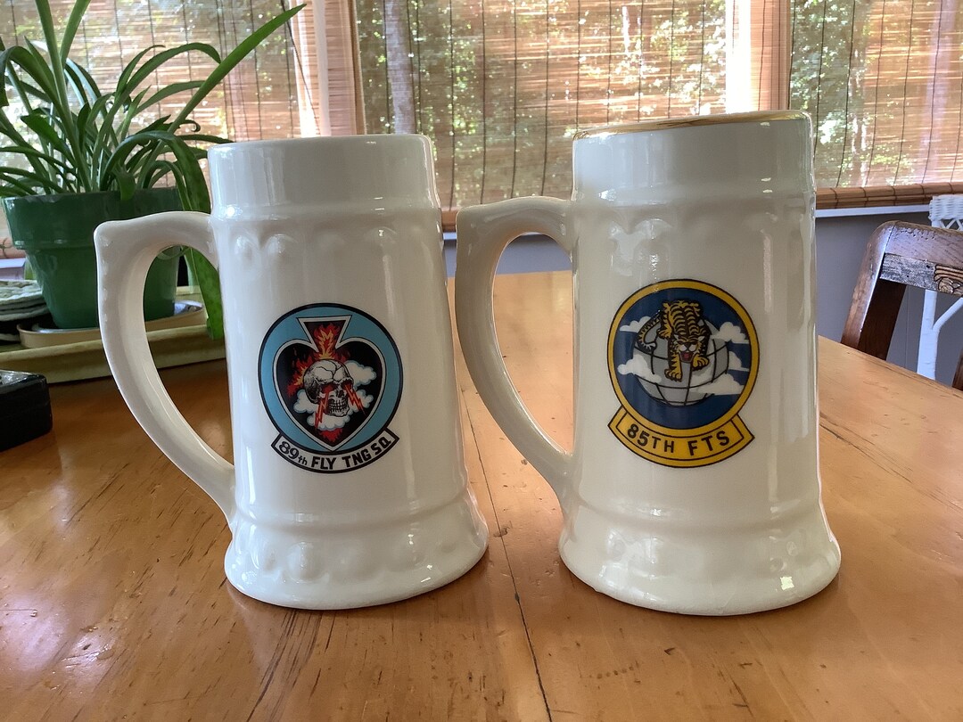 USAF 89th and 85 FTS Personalized Steins - Etsy