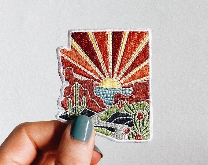 Arizona Vintage Travel Patch - Etsy