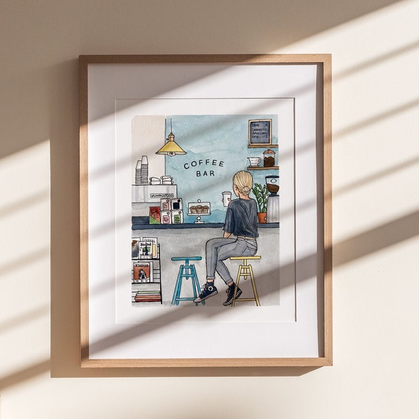 Coffee Shop Art - Etsy