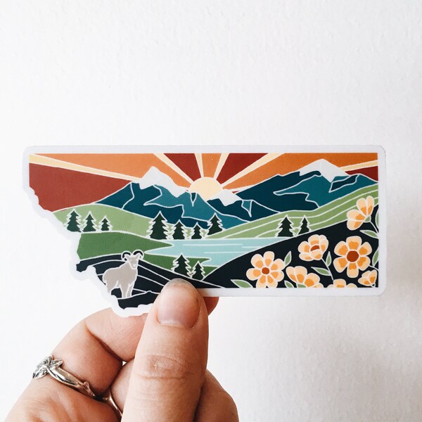 Montana Decal - Etsy