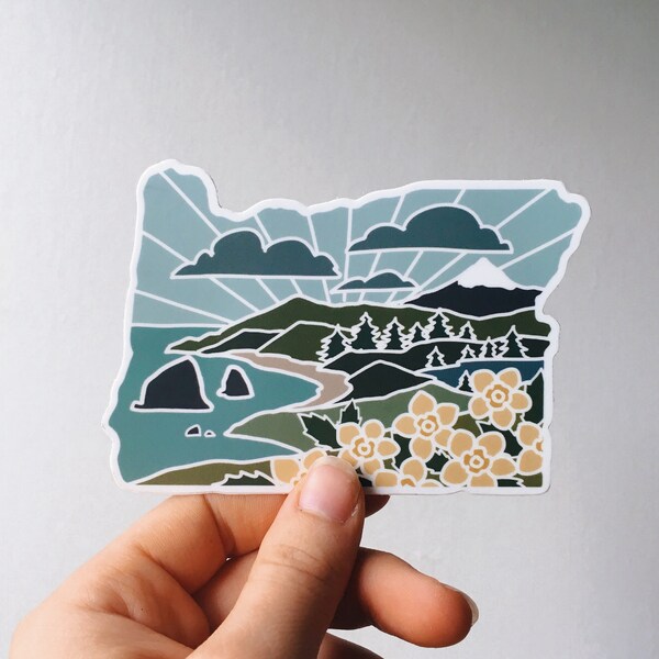 Oregon Decal - Etsy