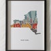 Oregon Art Print State Wall Art 5x7 8x10 11x14 16x20 - Etsy